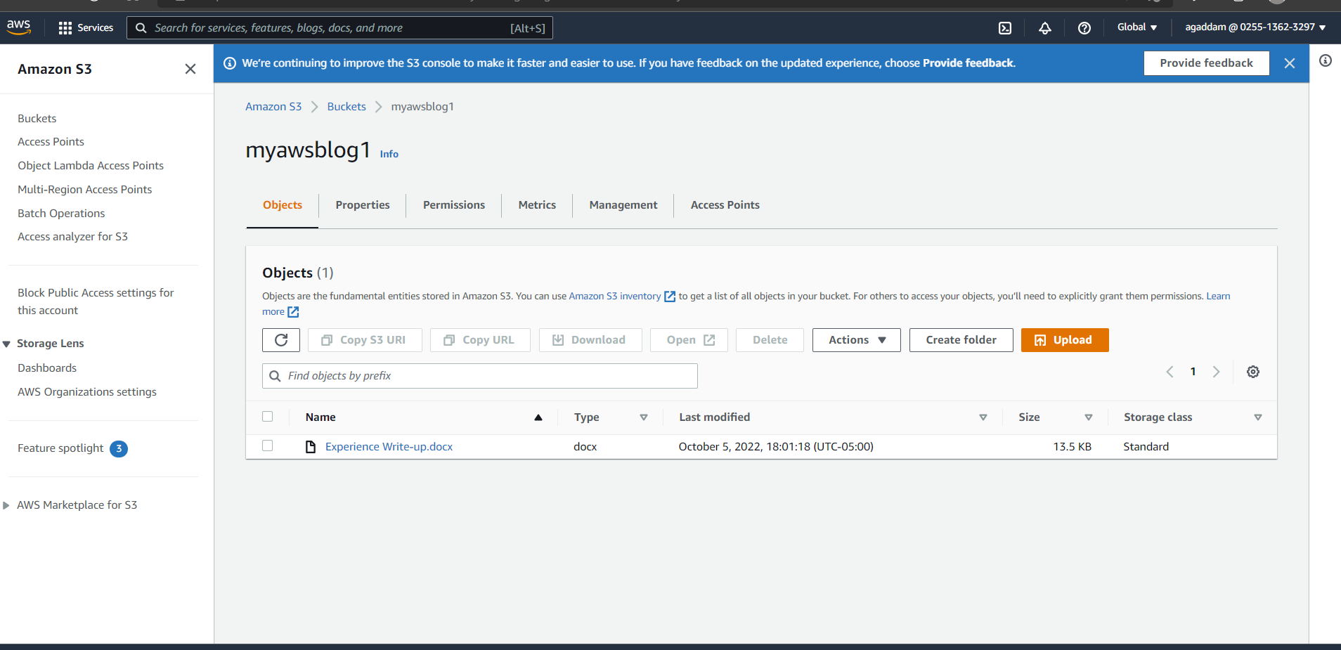 AWS Objects – UW-Milwaukee Cloud Computing