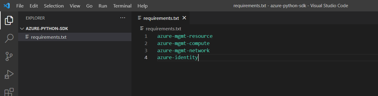 Provisioning Vm In Azure Using Azure Python Sdk Uw Milwaukee Cloud
