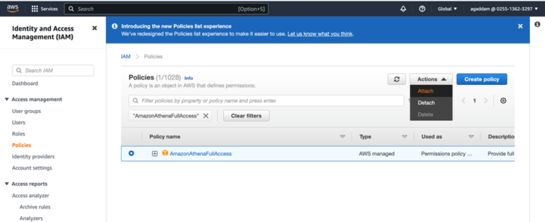 Connecting to AWS Athena Database using Python – UW-Milwaukee Cloud Computing