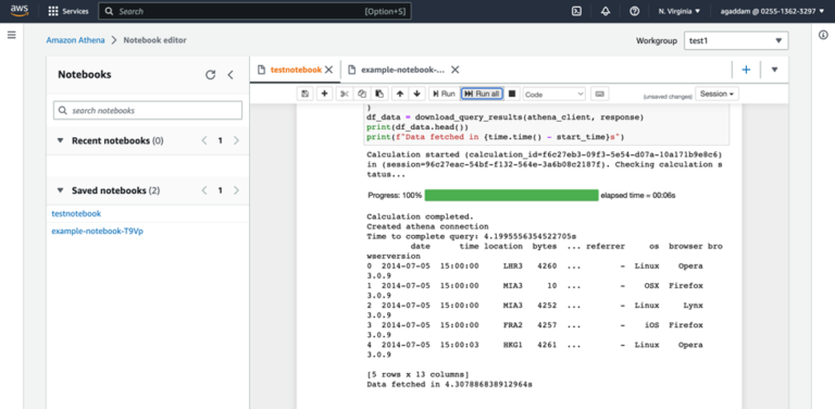 Connecting to AWS Athena Database using Python – UW-Milwaukee Cloud ...