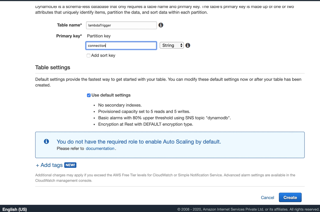 How To Trigger A Lambda Function When A Dynamodb Table Is Modified Uw Milwaukee Cloud Computing