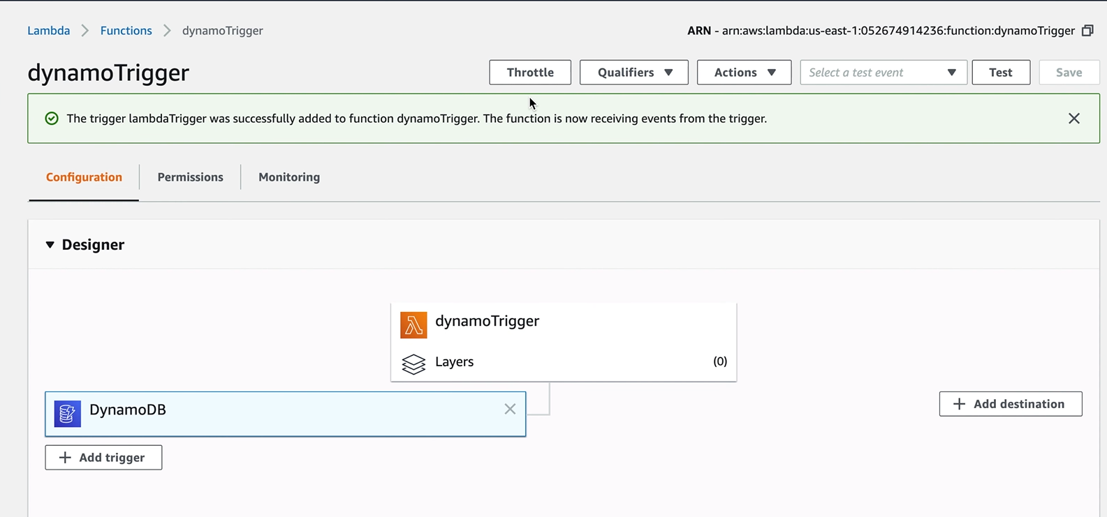 How To Trigger A Lambda Function When A Dynamodb Table Is Modified Uw 5125