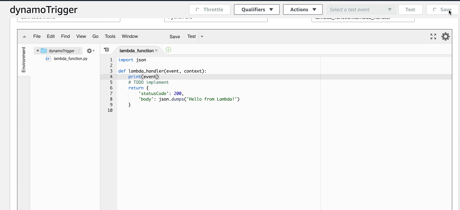 How To Trigger A Lambda Function When A Dynamodb Table Is Modified Uw 3428